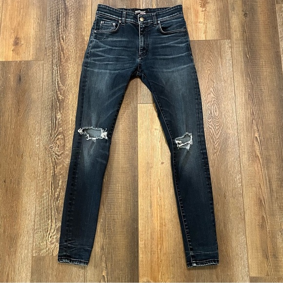 Represent | Jeans | Represent Destroyer Denim Jeans Italian Dark Indigo ...